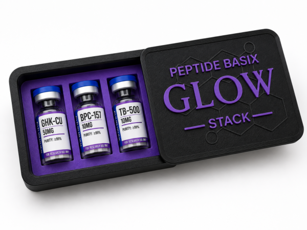 Glow Stack + Free Case | PEPTIDE BASIX